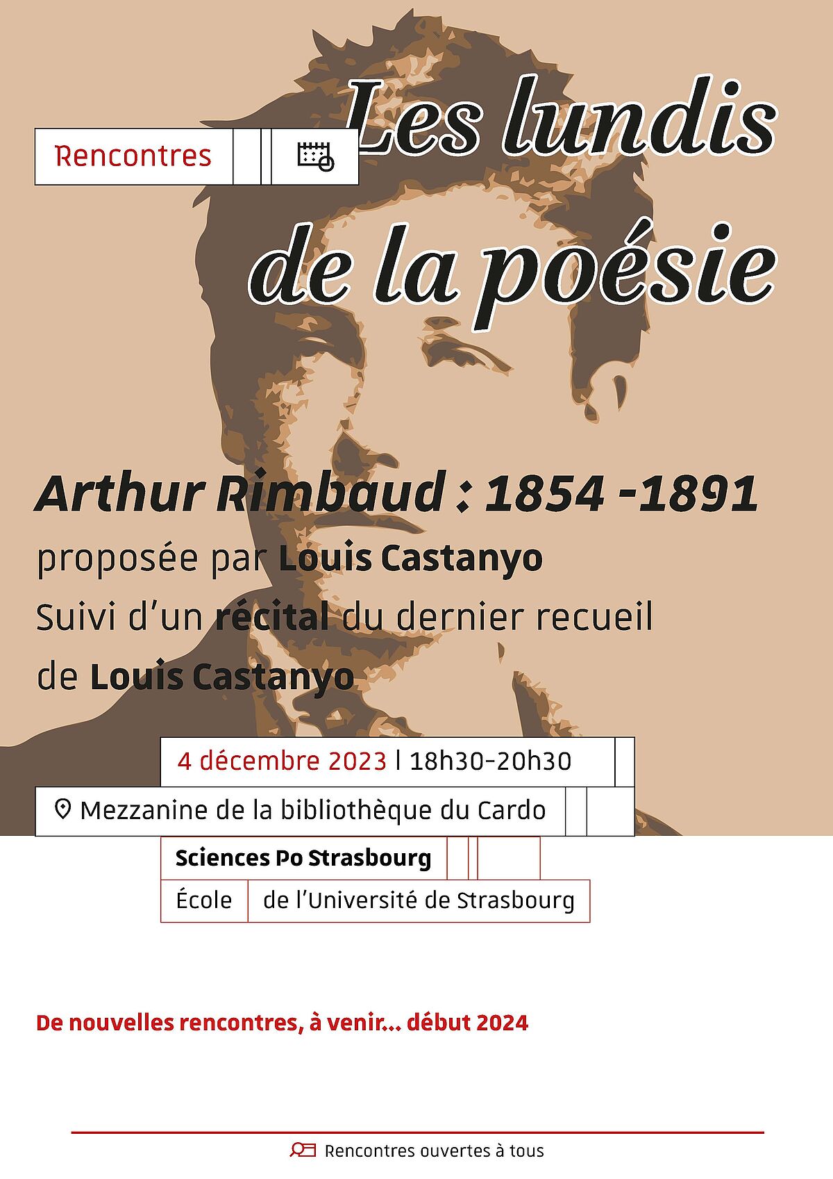 Les lundis de la poésie : Arthur Rimbaud : 1854-1891 - Sciences Po ...