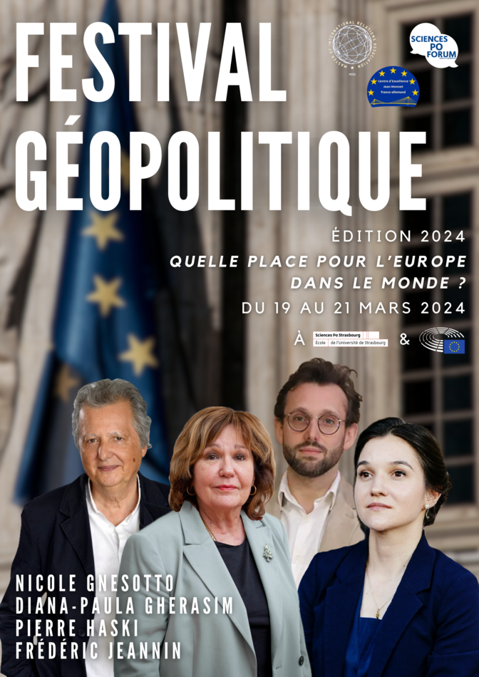 Festival géopolitique 2024 : Quelle place pour l'Europe dans le monde ...
